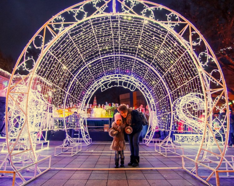 Новогодние световые фигуры в Москве. Купить в СпецСветСнаб